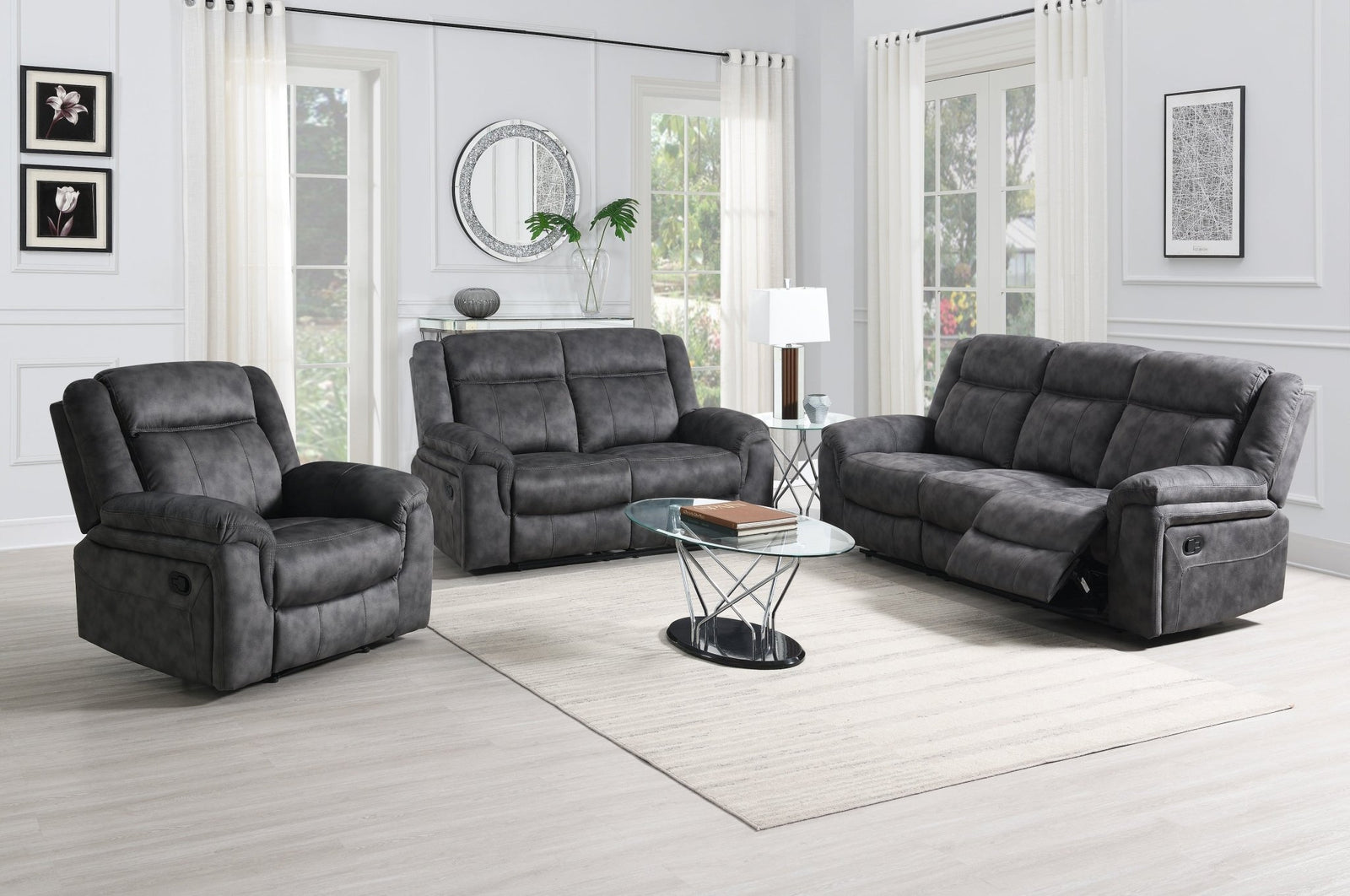 Pelican 3-Piece Recliner Set - Lounge Suite - Lifestyle Furniture